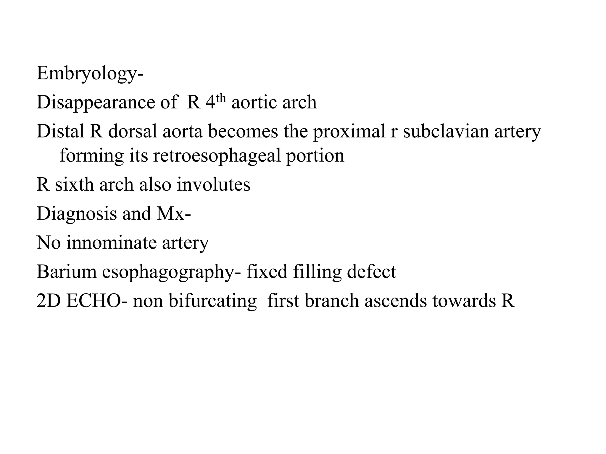 Aortic arch anomalies | PPTX