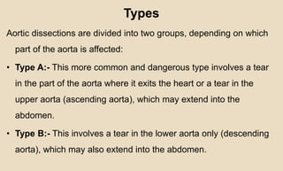 Aortic disection | PPT