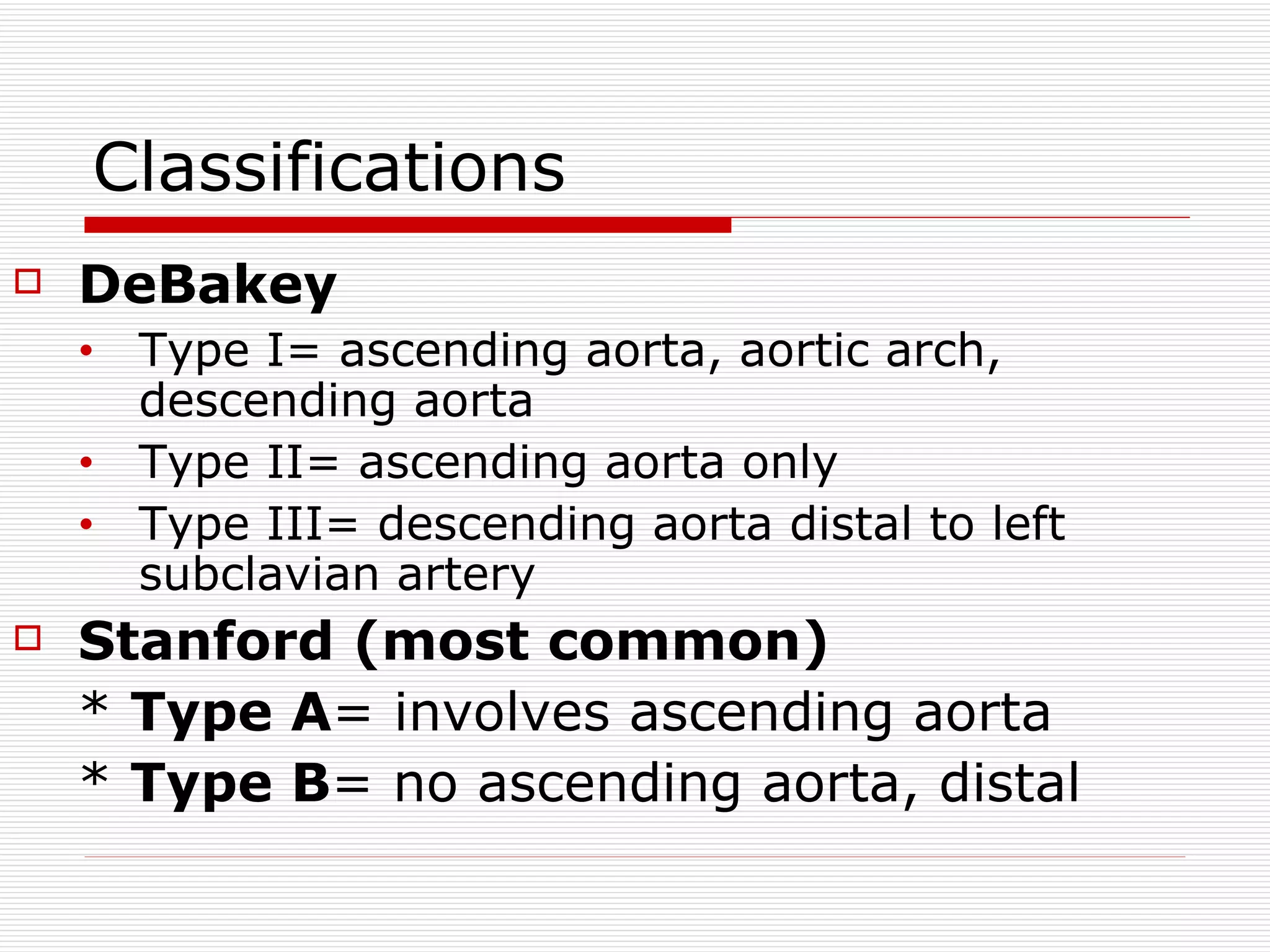 Aortic dissection | PPT