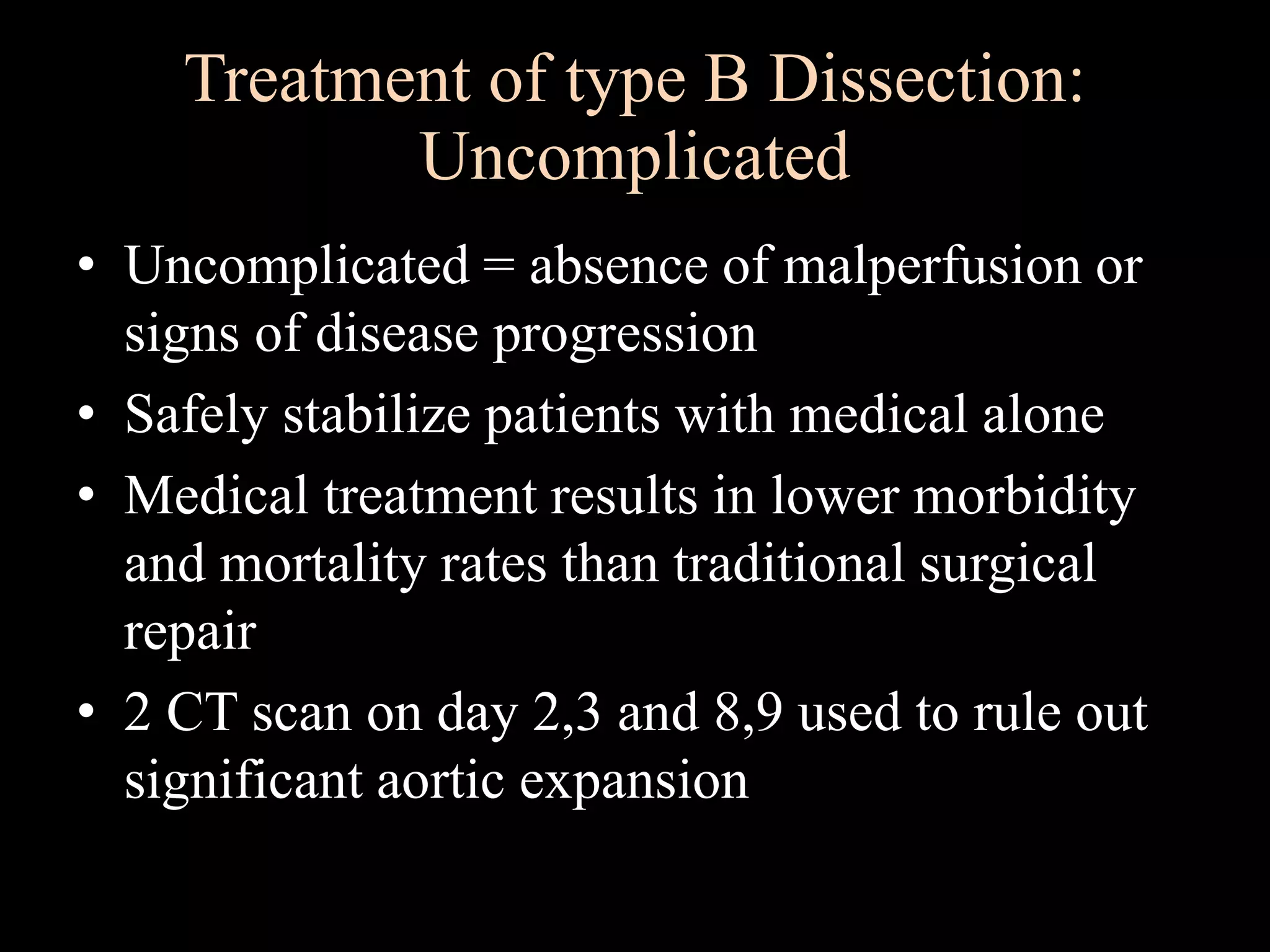 Aortic dissection | PPTX