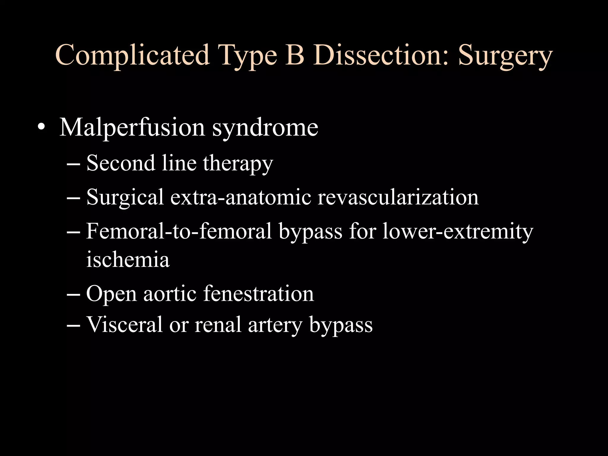Aortic dissection | PPTX
