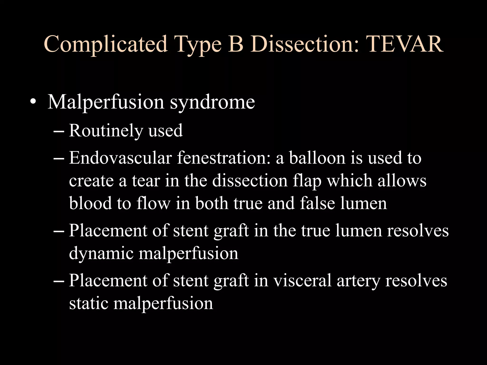 Aortic dissection | PPTX