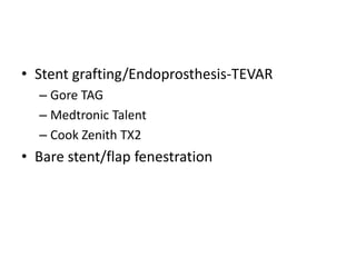 Aortic dissection | PPTX | Heart and Cardiovascular Diseases | Diseases ...