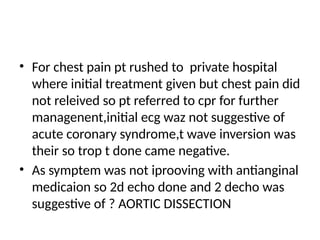 Case presentation of aortic dissection.pptx