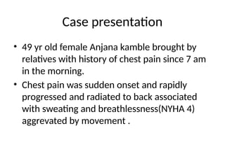 Case presentation of aortic dissection.pptx