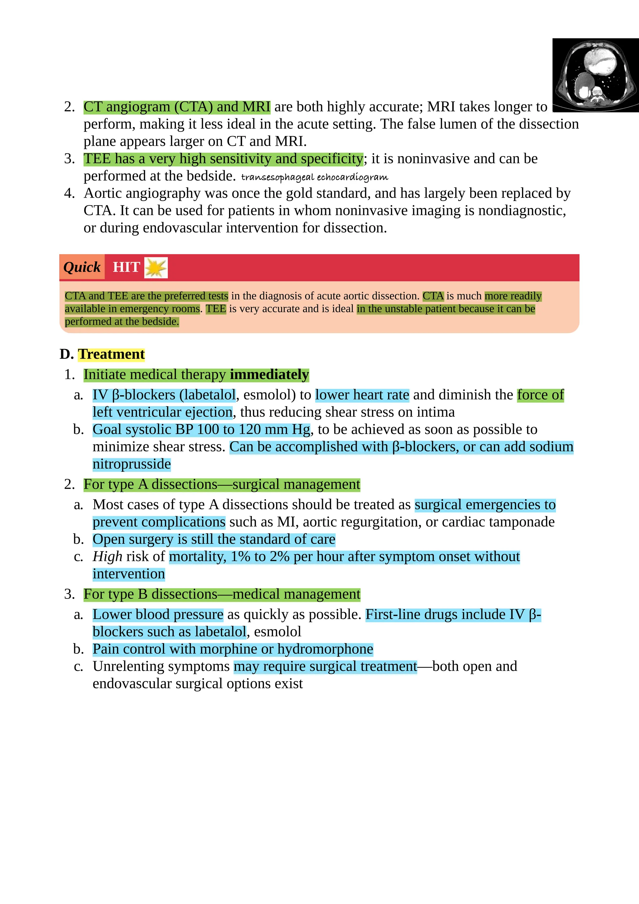 Aortic Dissection (cardiovascular system) | PDF