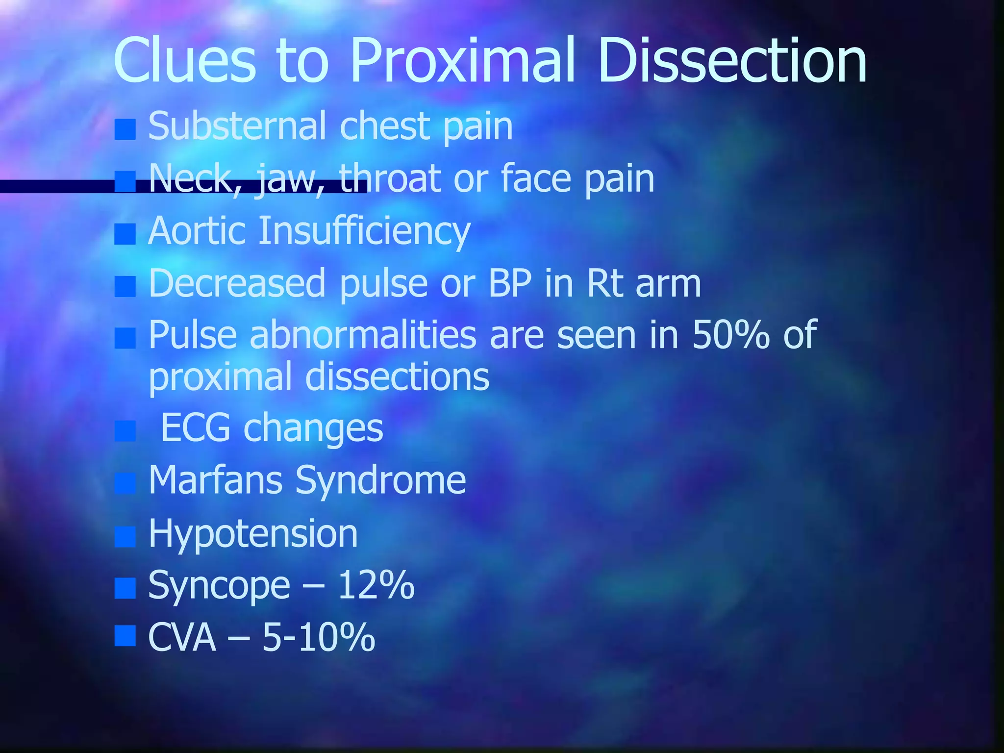Aortic dissection dr.tapu