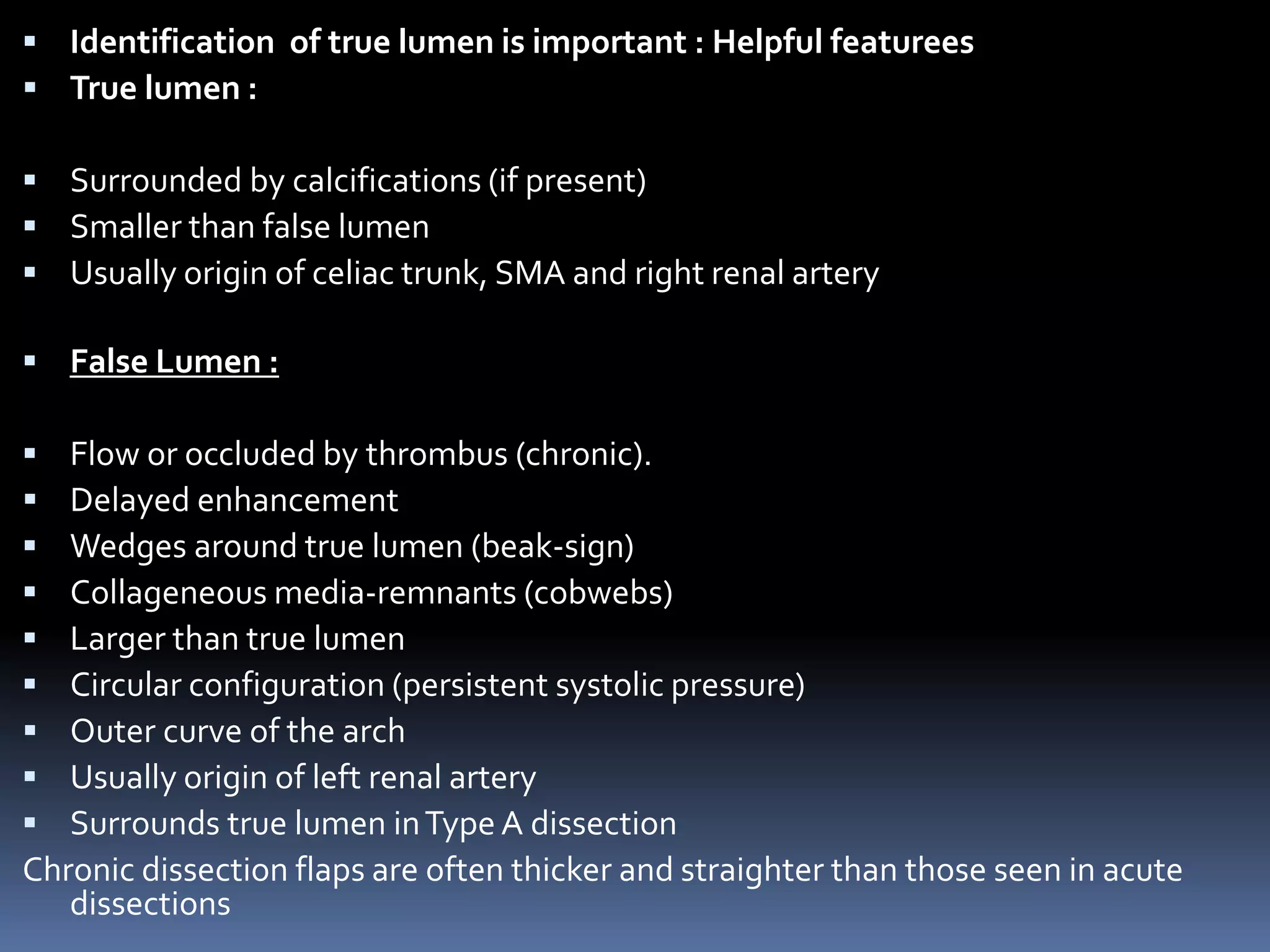 Aortic dissection 01 | PPTX