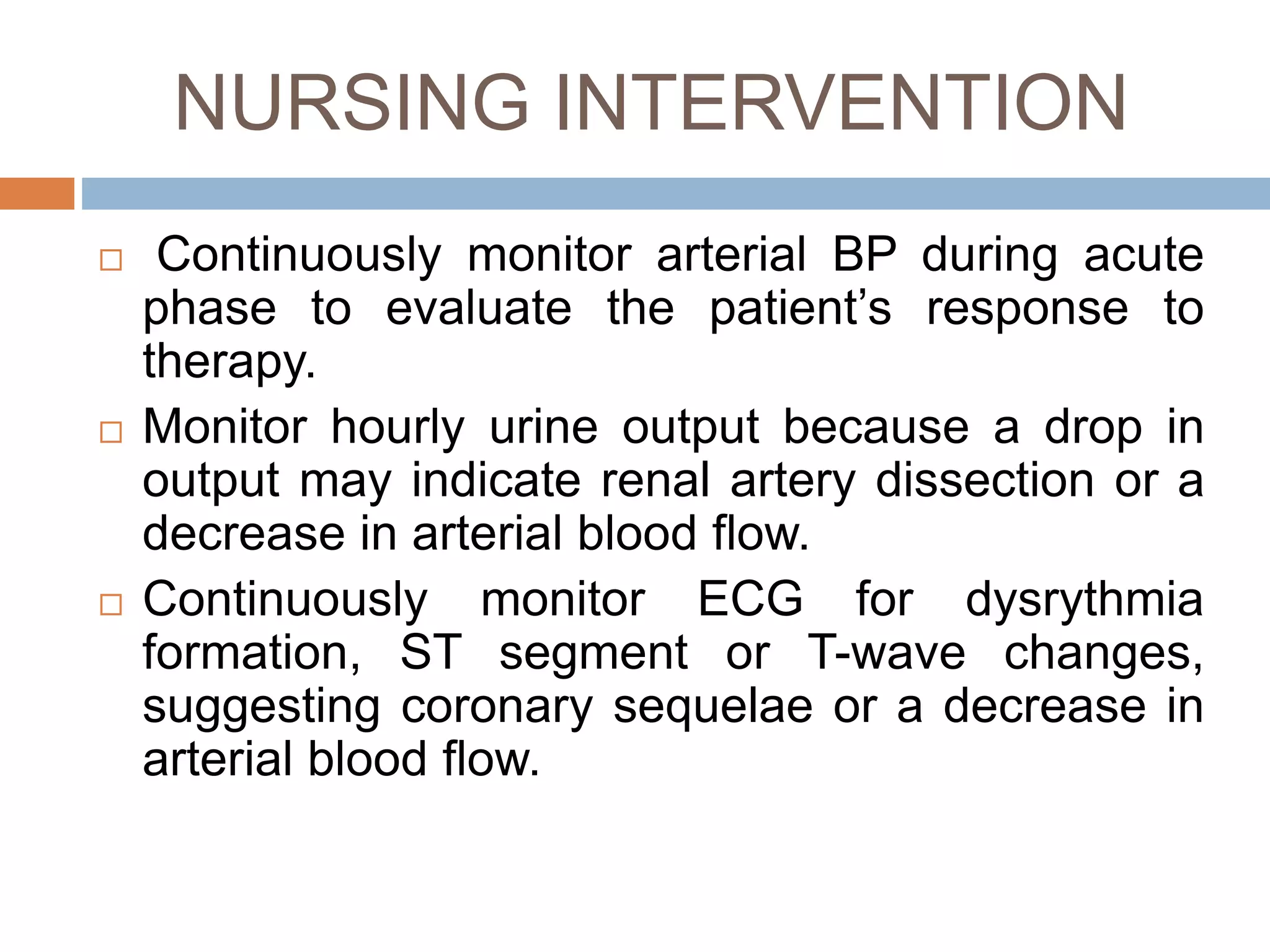Aortic dissection nikku ppt | PPTX