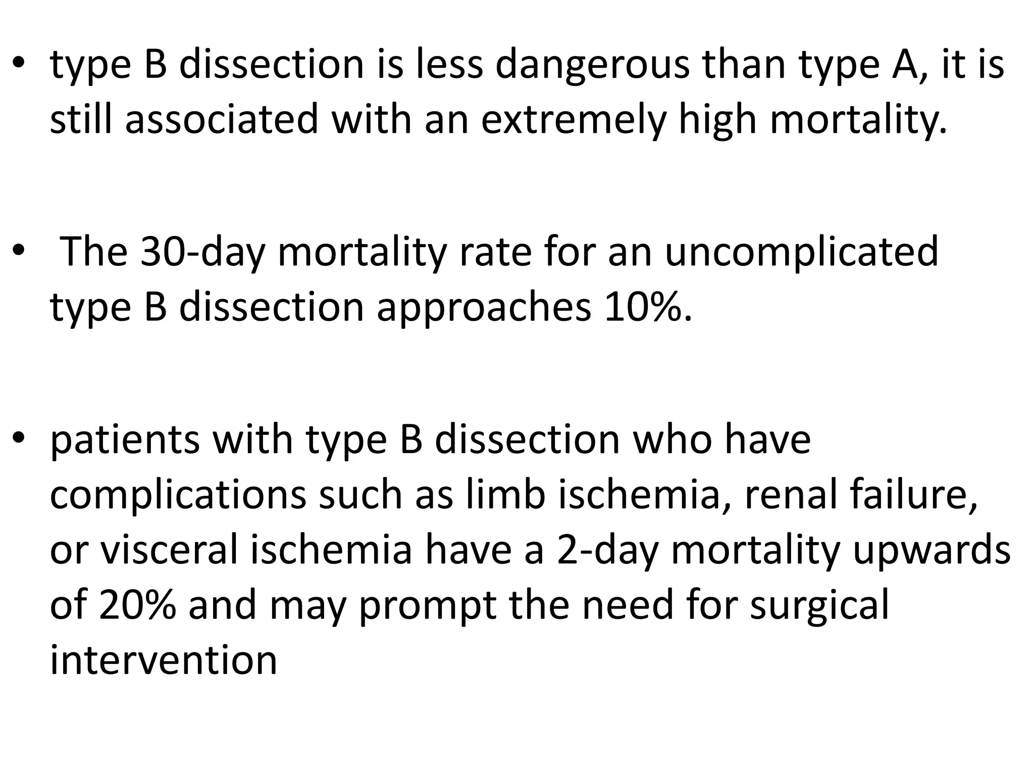 Aortic dissection ppt | PPTX