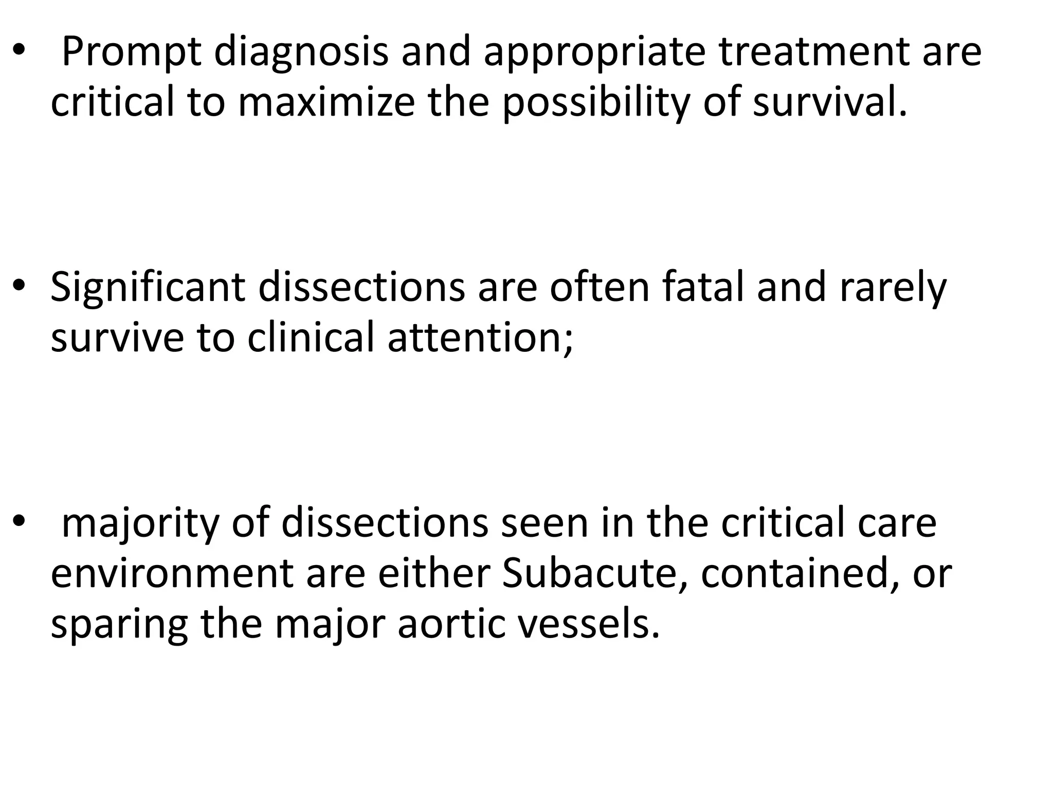 Aortic dissection ppt | PPTX