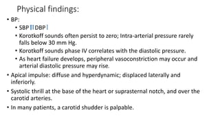 valvular heart diseaseAORTIC REGURGITATION.pptx