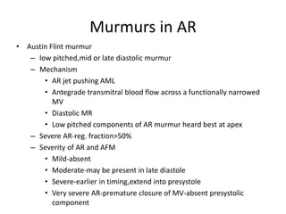 Aortic regurgitation | PPTX