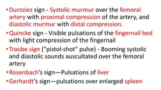 Aortic regurgitation no-video | PPT