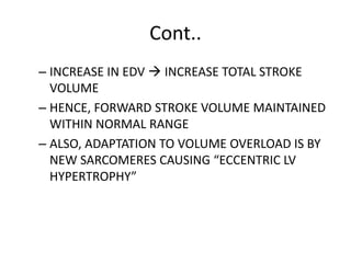 Aortic regurgitation pathophysiology | PPT