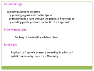 Aortic regurgitation | PPTX