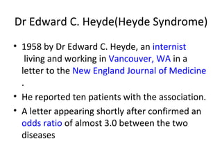 Aortic Stenosis& anemia | PPT | Heart and Cardiovascular Diseases ...