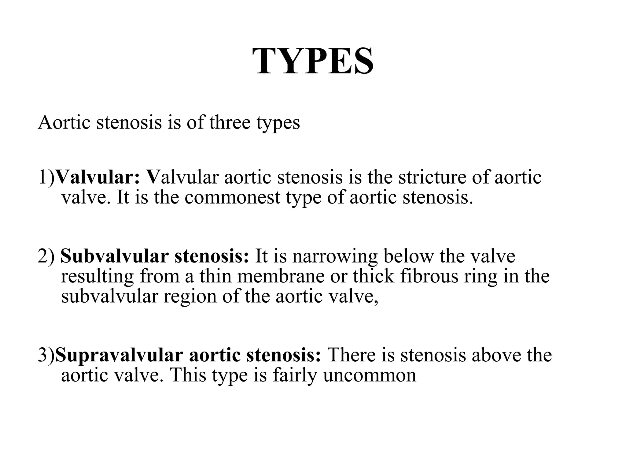 Aortic stenosis | PPT