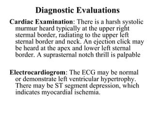 Aortic stenosis | PPT