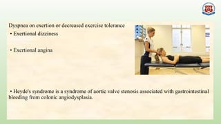 Aortic stenosis and aortic regurgitation | PPTX