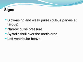 Aortic Stenosis after spread in human body.pptx