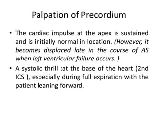 Aortic stenosis | PPTX