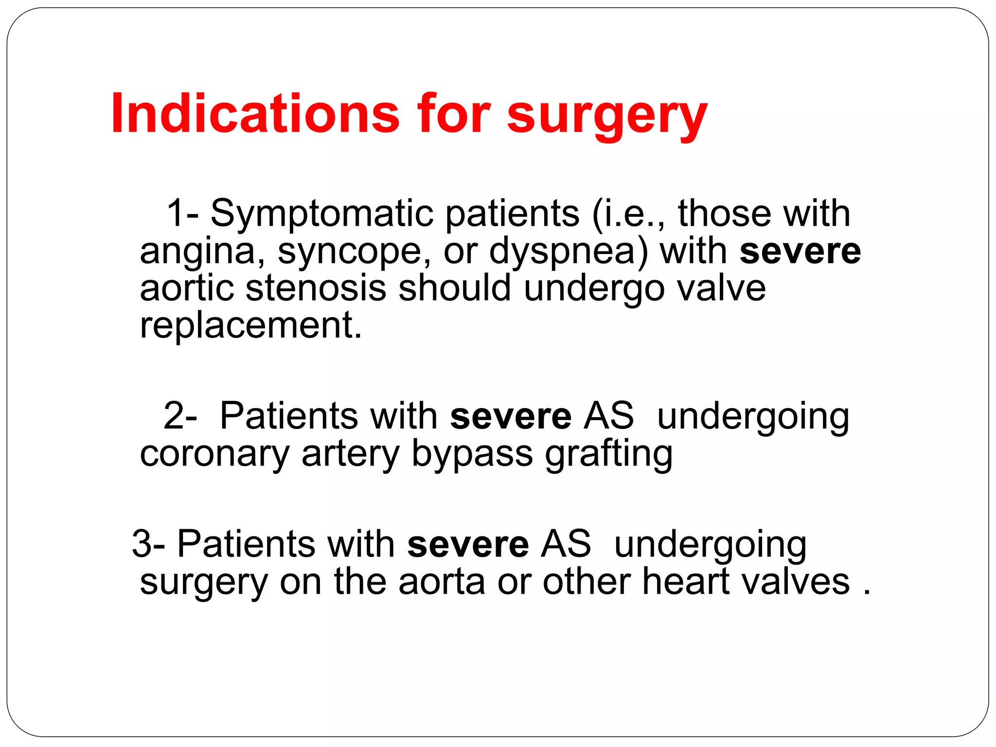 Aortic valve disease | PPTX