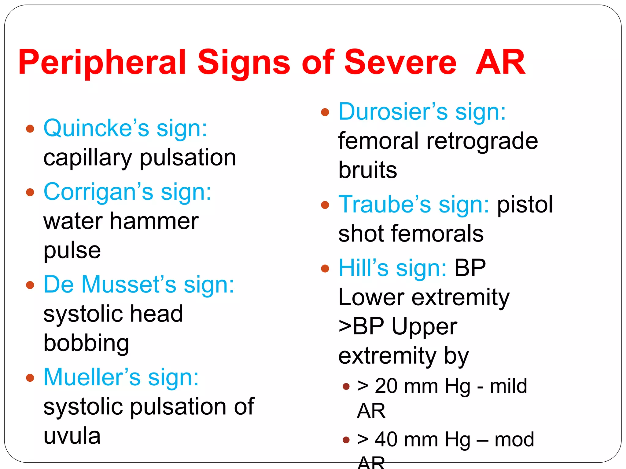Aortic valve disease | PPTX