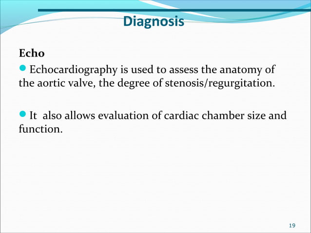 Aortic valve disorders | PPT