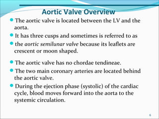 Aortic valve disorders | PPT