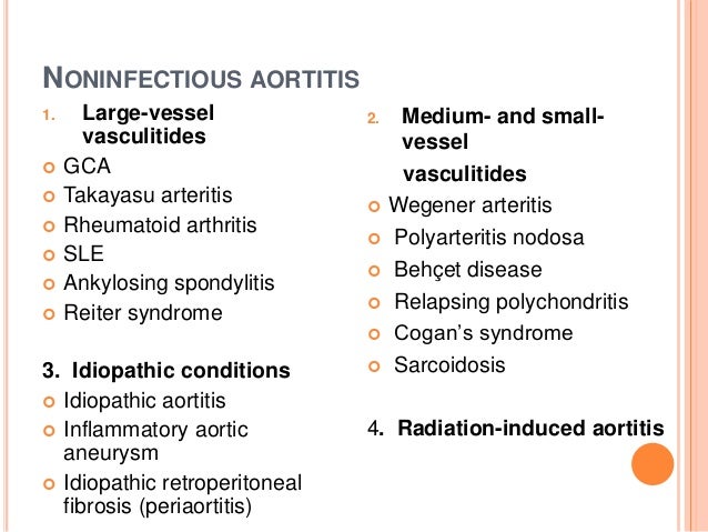 Aortitis ppt