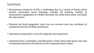 Aorto-Ostial Lesions.pptx
