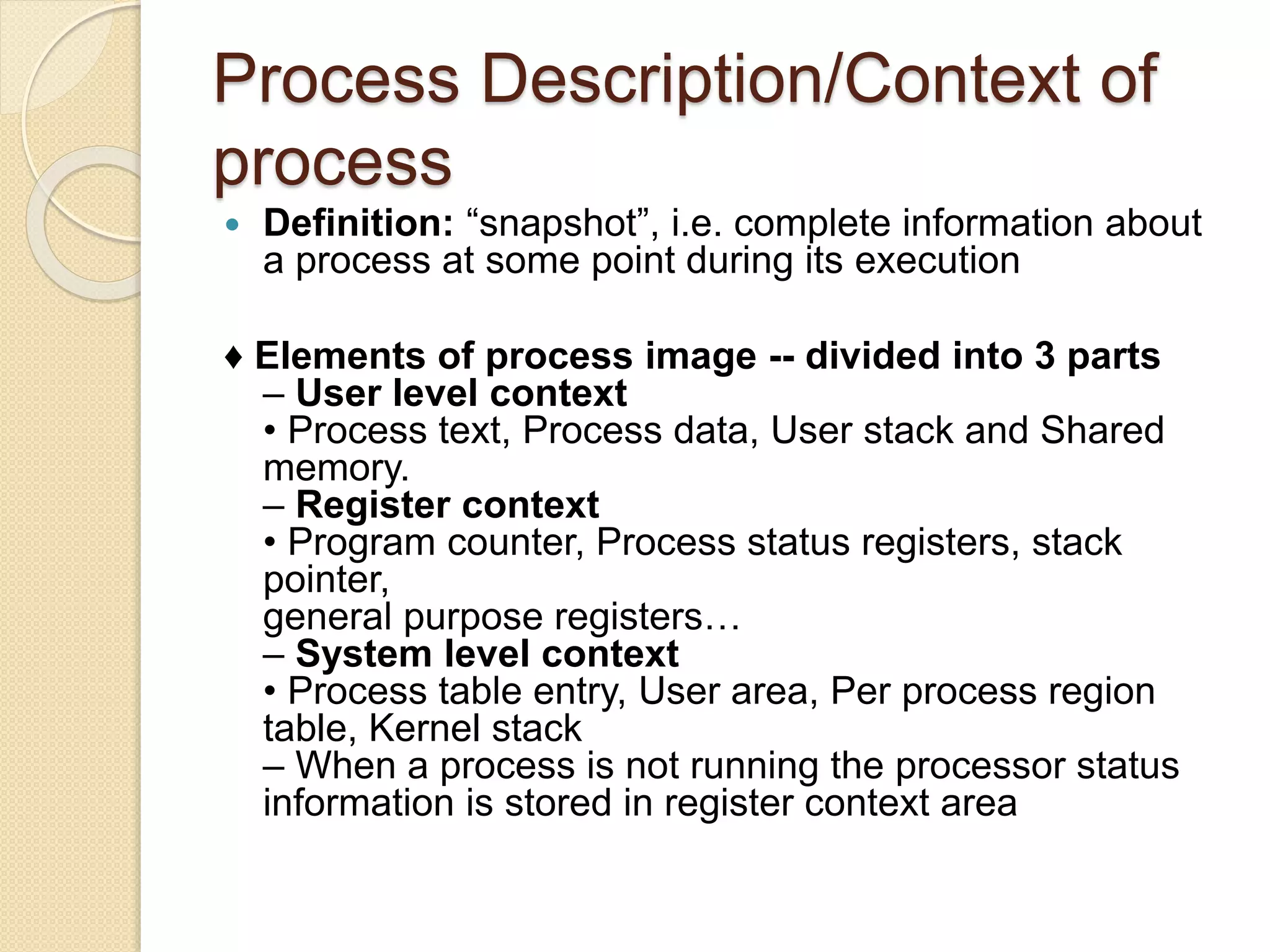Advanced Operating Systems......Process Management | PPT