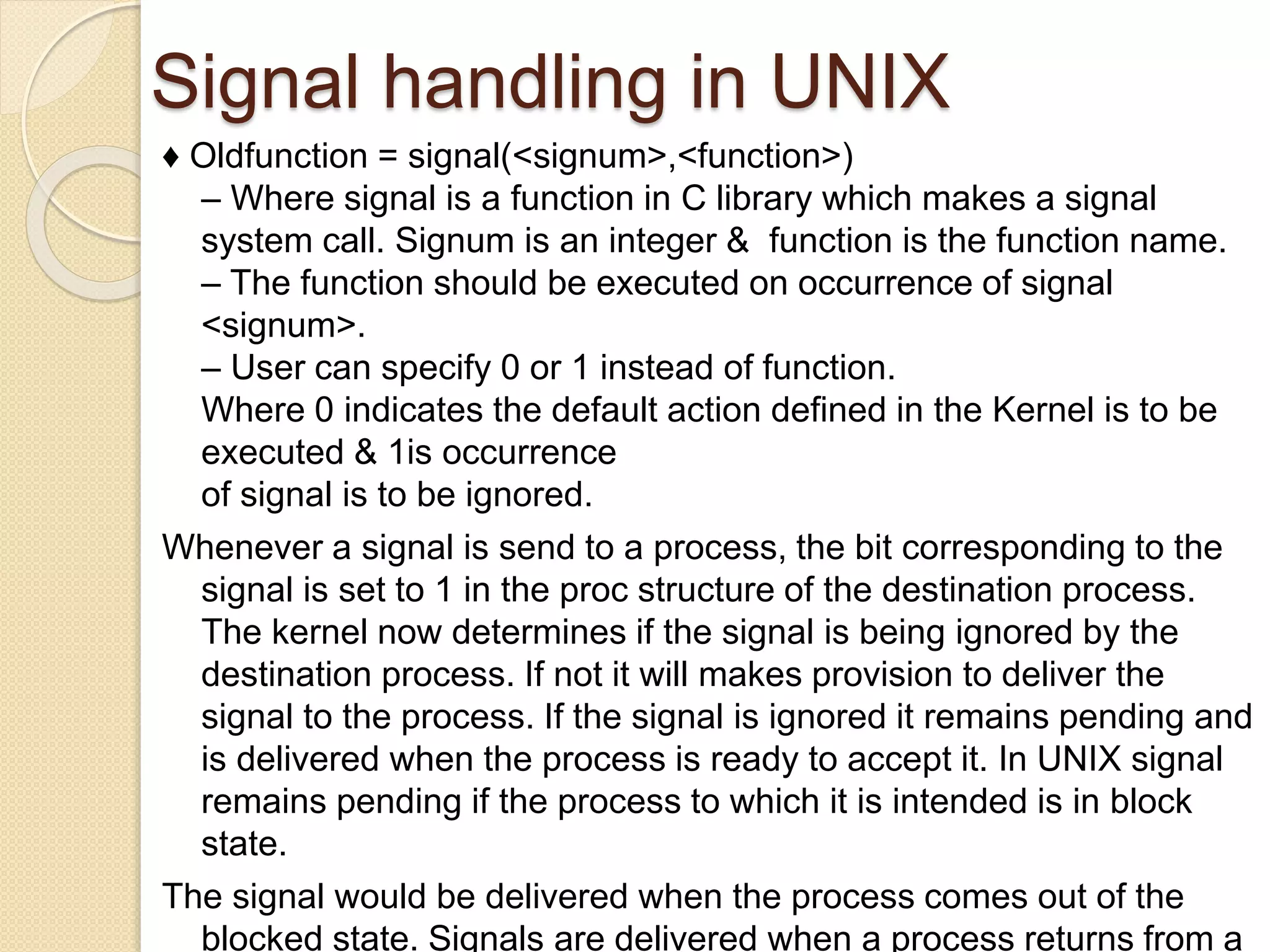 Advanced Operating Systems......Process Management | PPT