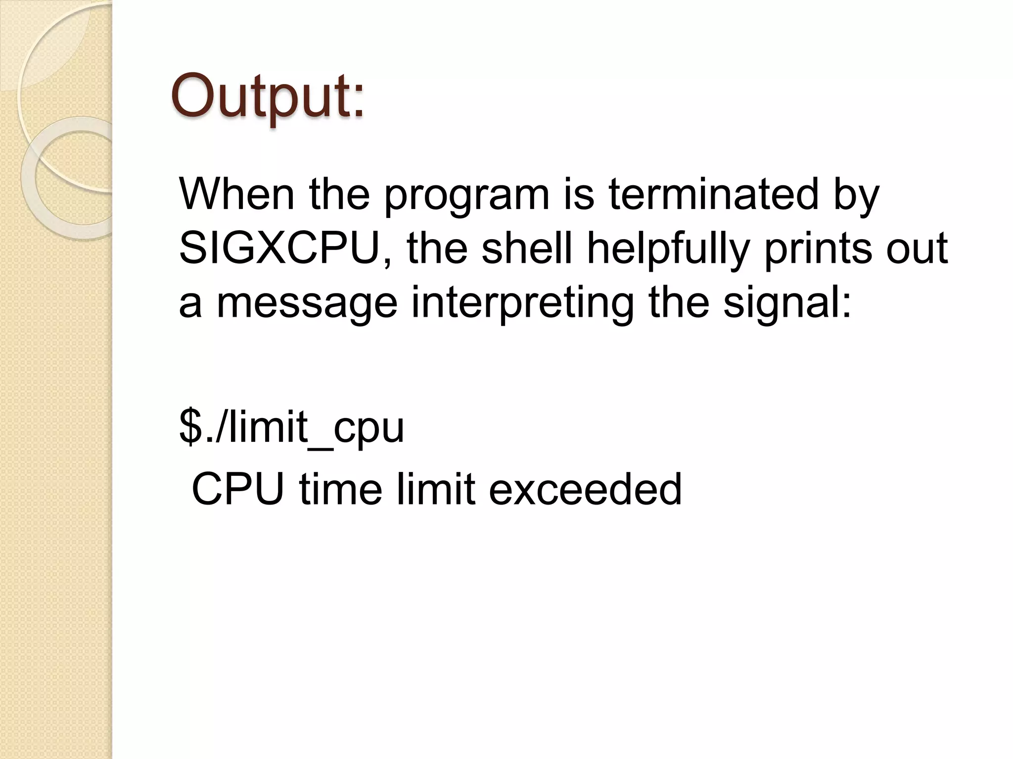 Advanced Operating Systems......Process Management | PPT