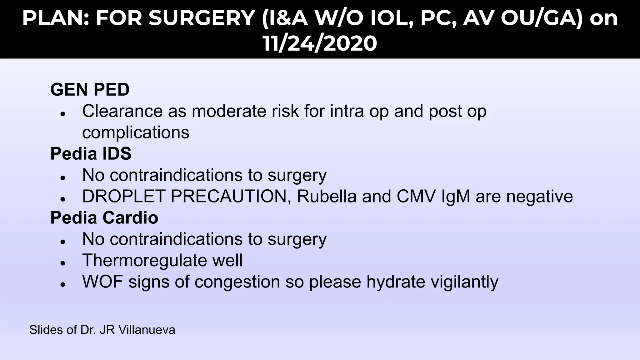 Pre- and Perioperative Measures in Rubella Cataract Management: The ...