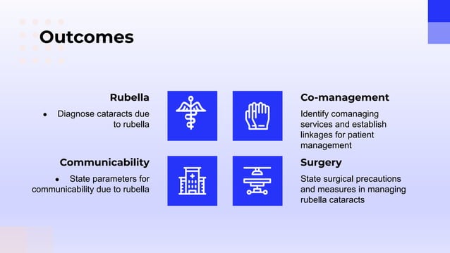 Pre- and Perioperative Measures in Rubella Cataract Management: The ...