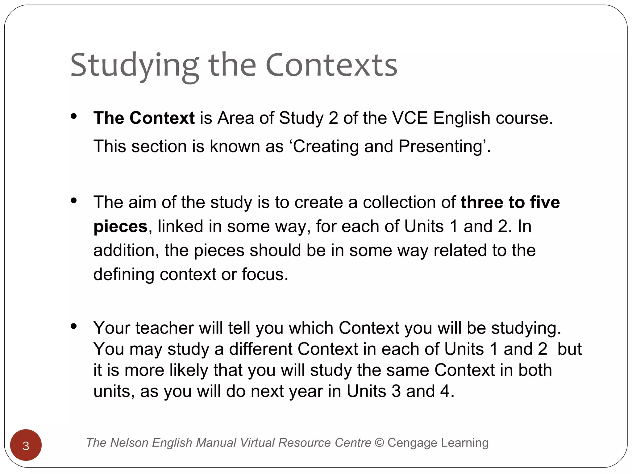 'Context' explained. | PPT