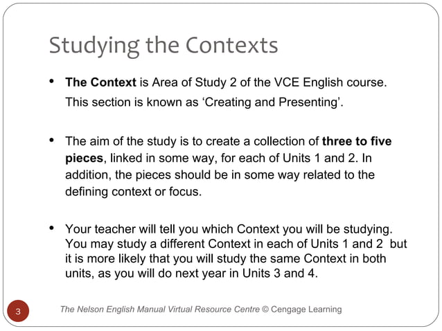 'Context' explained. | PPT