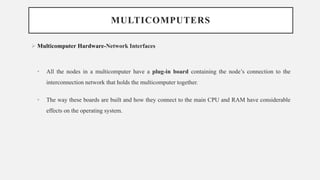 OPERATING SYSTEM DESIGN FOR NEW COMPUTER ARCHITECTURES 2 | PPT
