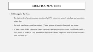 OPERATING SYSTEM DESIGN FOR NEW COMPUTER ARCHITECTURES 2 | PPT