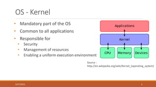 Application Performance and Flexibility on ExoKernel Systems | PPT