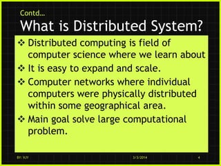Aos distibutted system | PPTX | Operating Systems | Computer Software ...