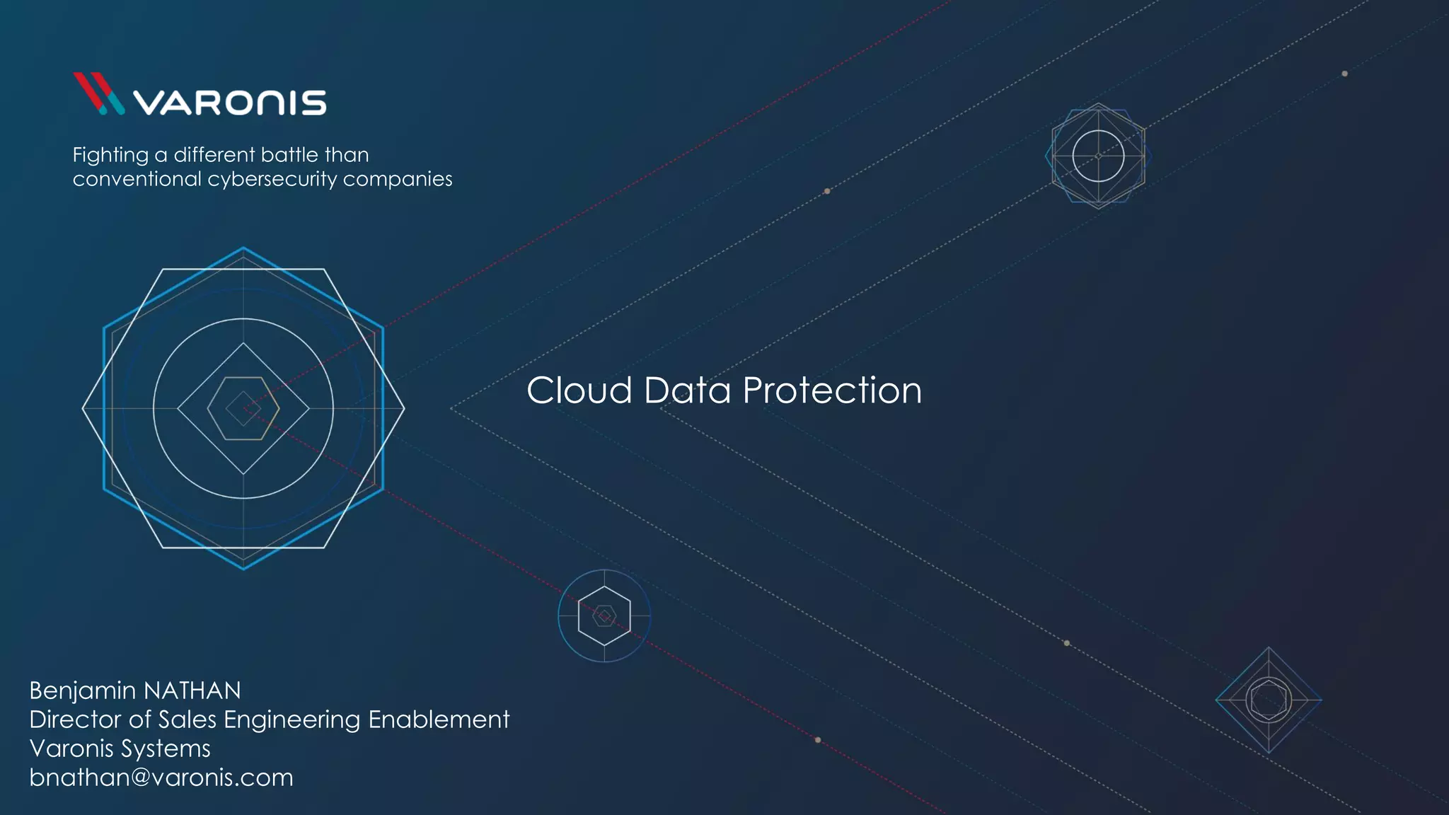 aOS Monaco 2019 - S3 - Présentation Varonis - Cloud Data Protection ...