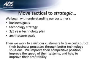 Aos Overview Presentation | PPTX