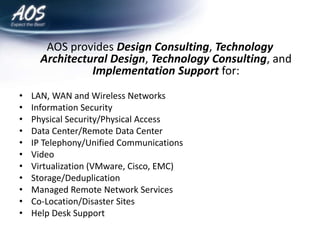 Aos Overview Presentation | PPTX