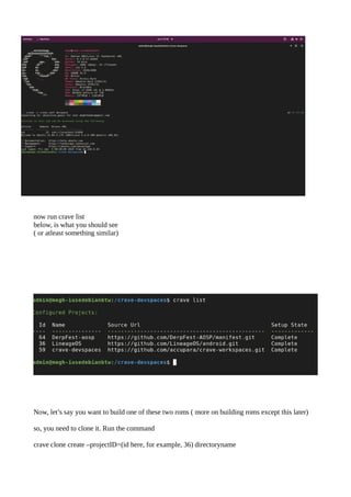 aosp_crave_tutorial-3.pdfhasudshsuajdhkhh | PDF