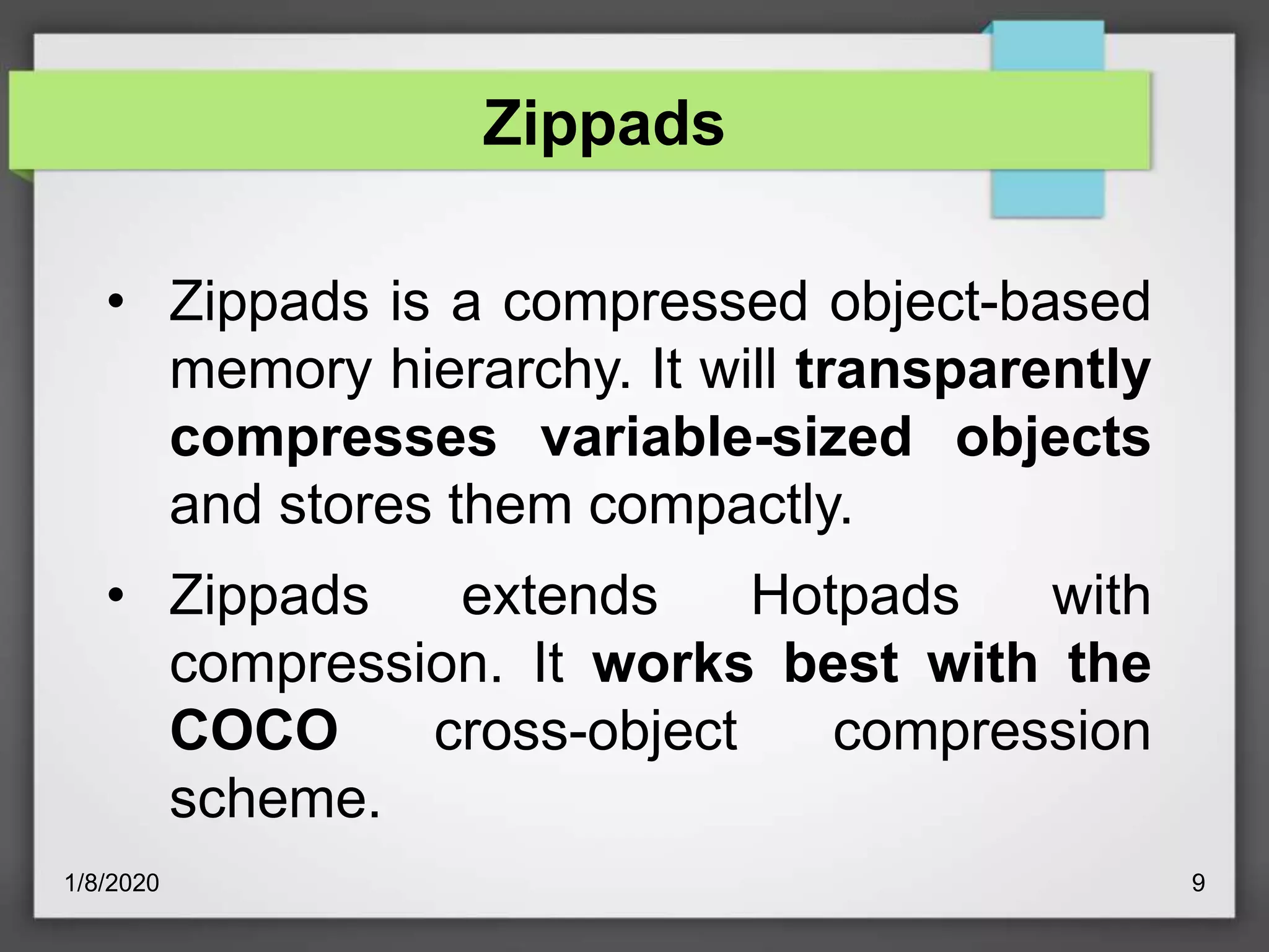 Compress Objects, Not Cache Lines: An Object-Based Compressed Memory