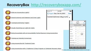 AOTA 2016 Addiction, Mental Health & Recovery Resources | PPTX ...