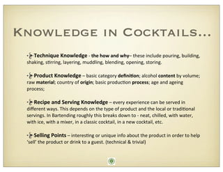 Art of the Cocktail Seminar Series - Intro #1 | PPT